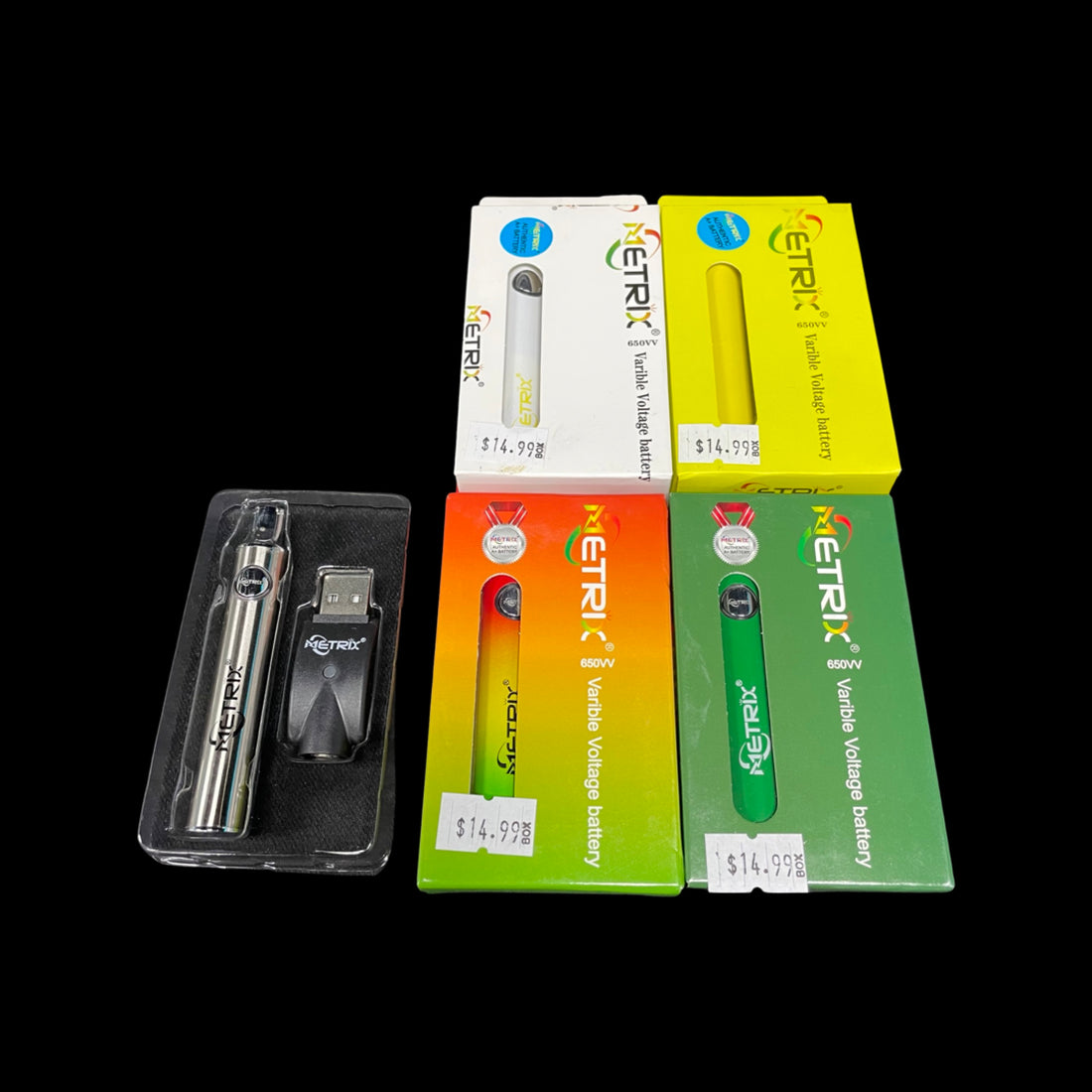 Metrix battery and charger – High Times Supply